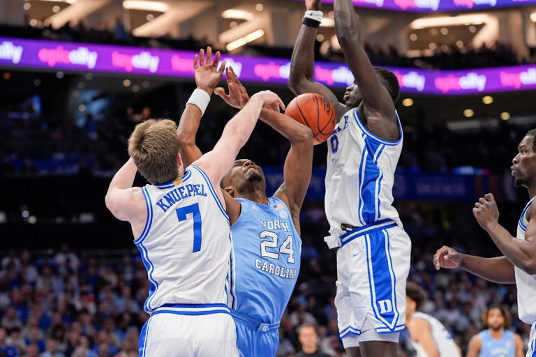 Kon Knueppel, Duke basketball survive comeback bid from UNC basketball in ACC Tournament