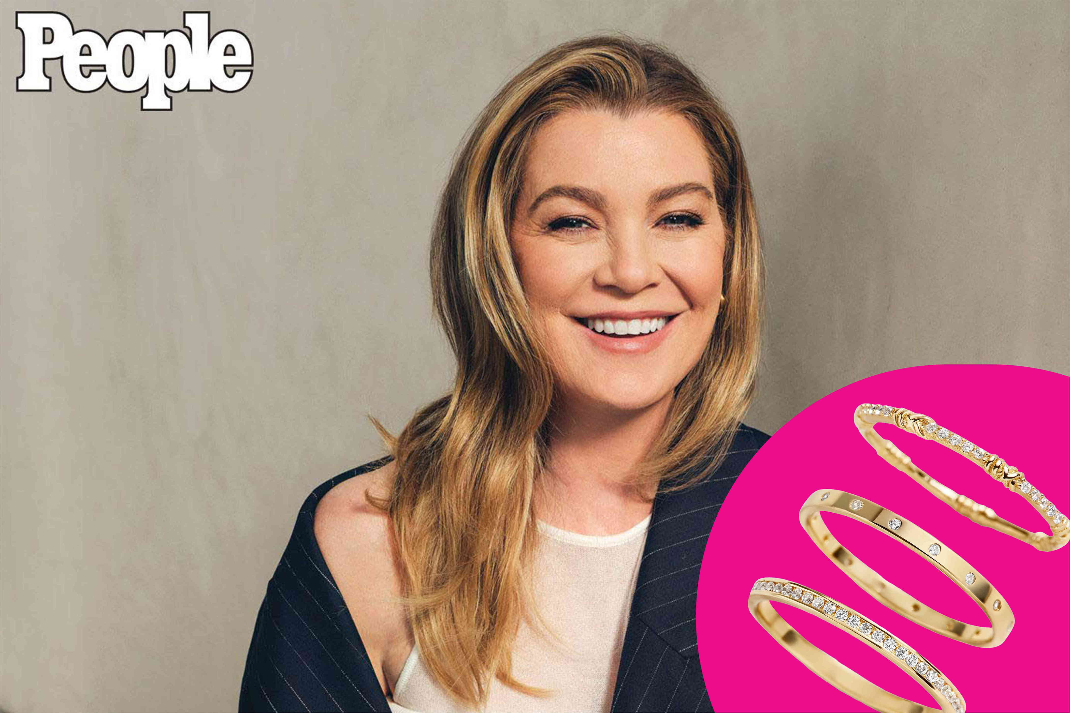 Ellen Pompeo’s Dreamy Ring Stack Is Actually Way More Affordable Than ...