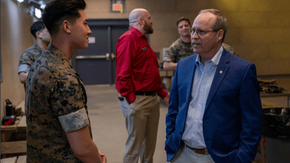 Congressman Murphy visits Camp Lejeune's MARSOC to discuss troop ...