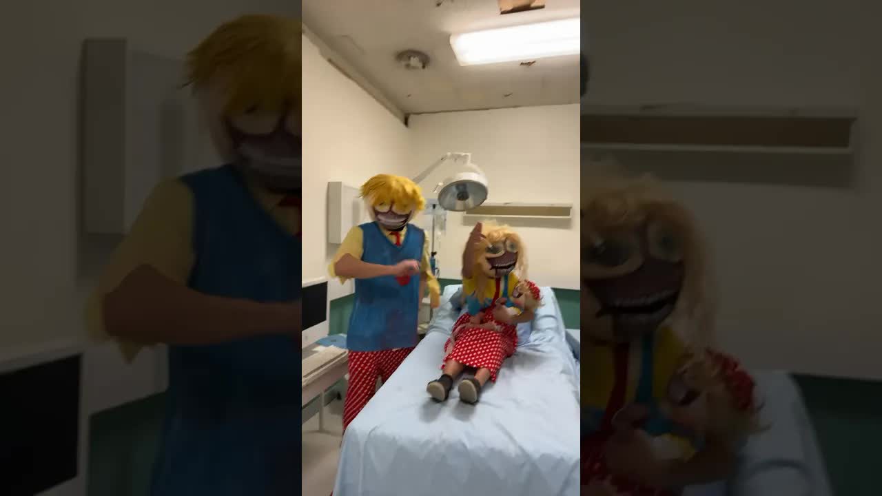 Funny Hospital Skit with Puppets