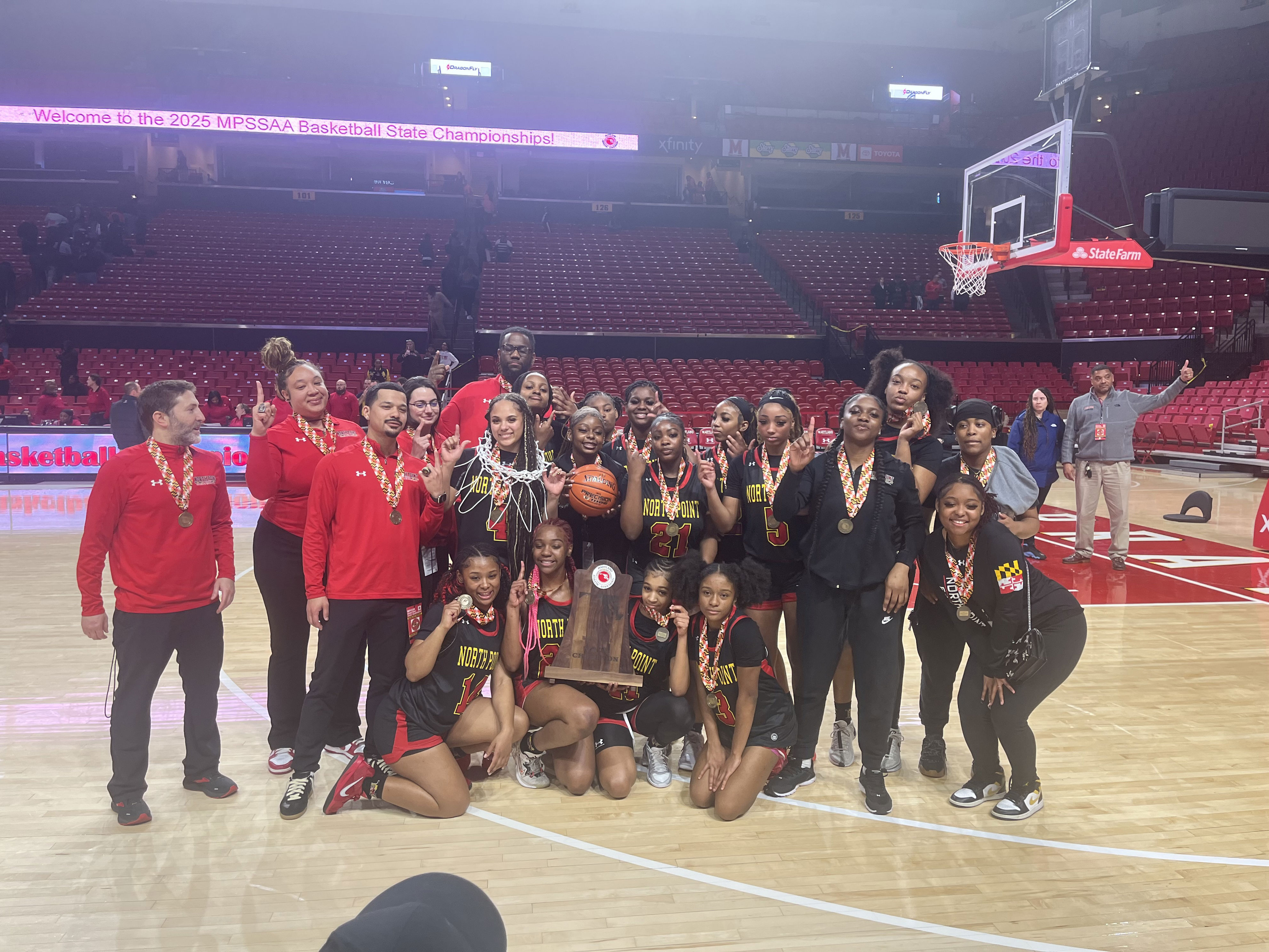 North Point dominates Western to win Maryland Class 4A girls ...