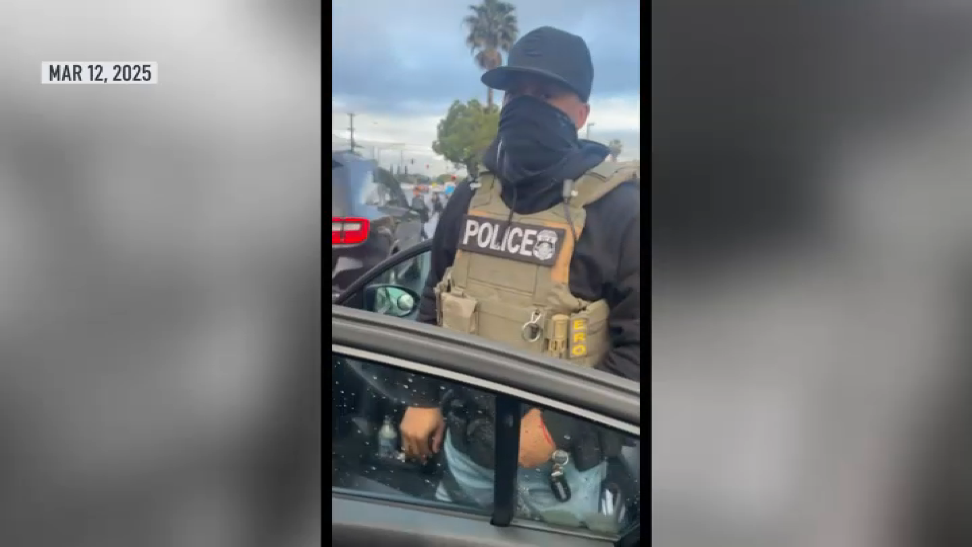 Masked ICE agents arrest undocumented father taking children to school ...