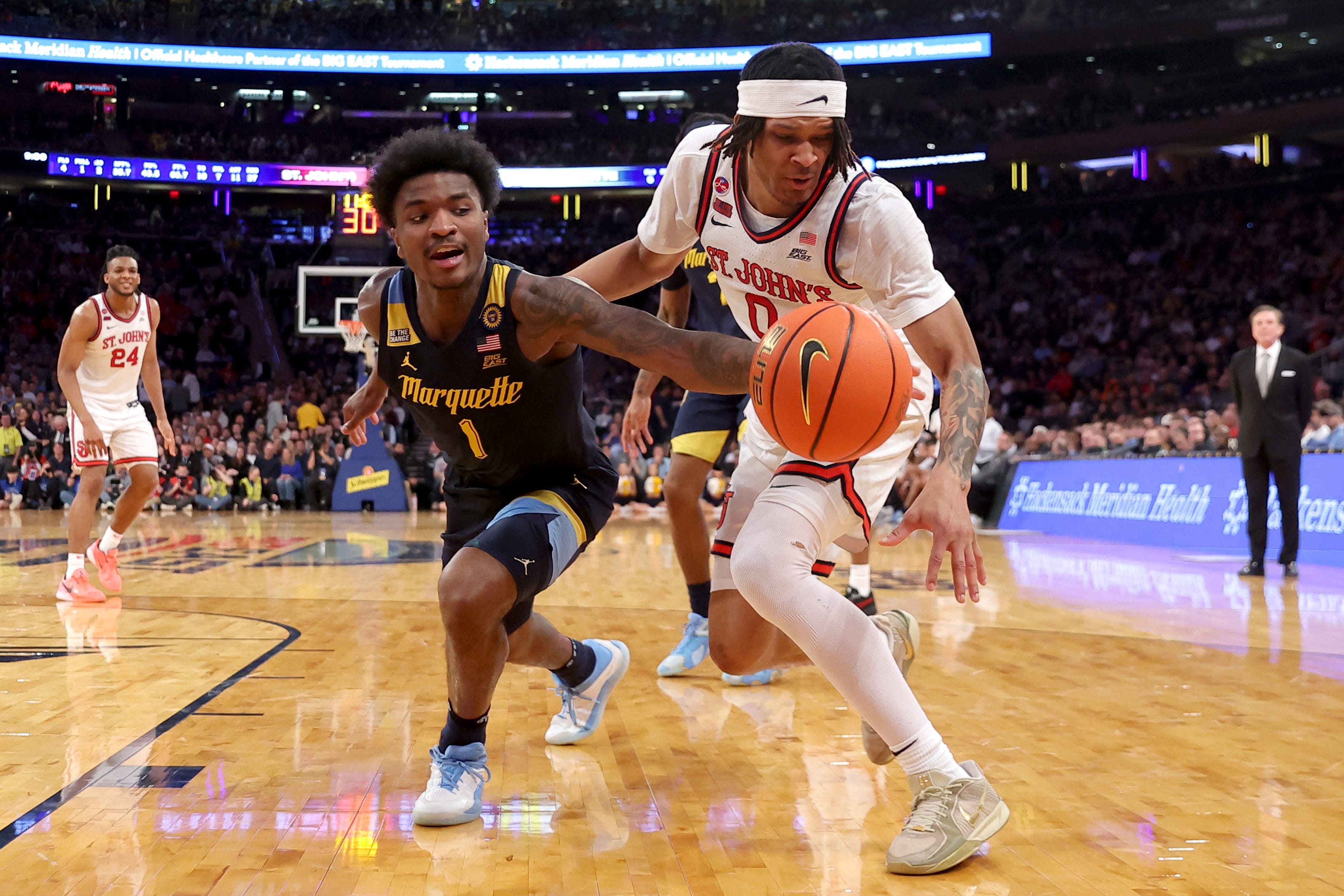 St. John's 79, Marquette 63: Golden Eagles can't keep up after hot start