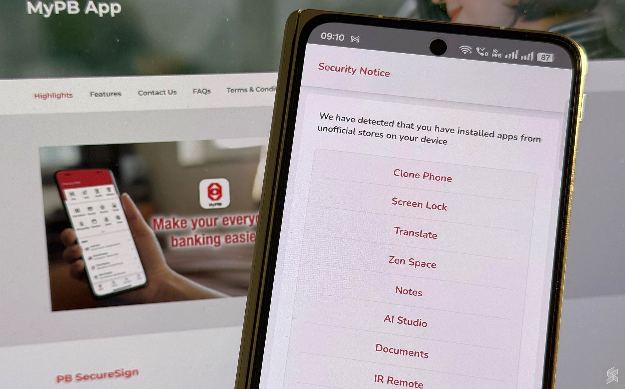 Public Bank’s MyPB app flags legit pre-installed Android apps as security risks