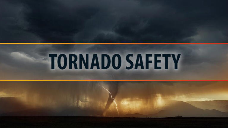 Where are the safest places to be during tornadoes?
