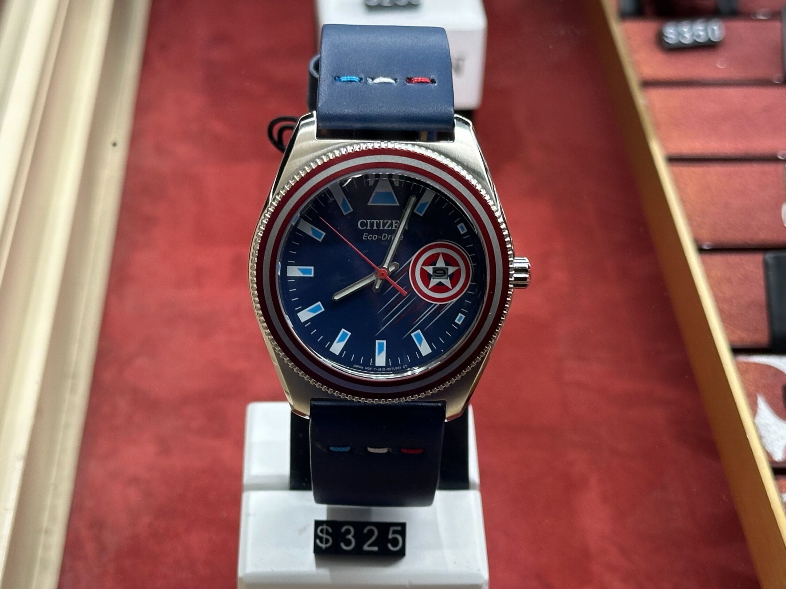 New Captain America Watch Available at Magic Kingdom