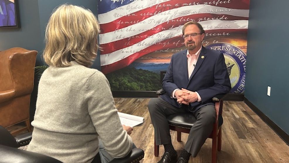 Congressman Chuck Edwards surprised by town hall chaos