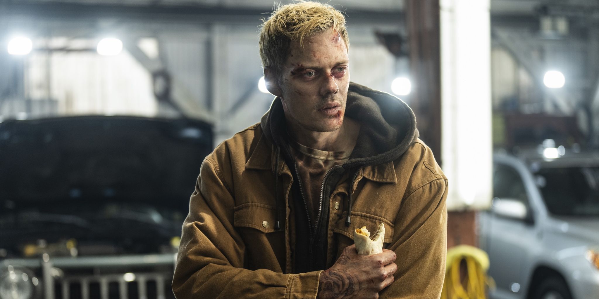 Locked: Bill Skarsgard's a Petty Thief About to Get His Comeuppance in ...