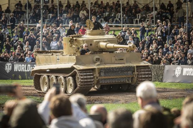 Chance to ride in famous Tiger 131 tank up for grabs