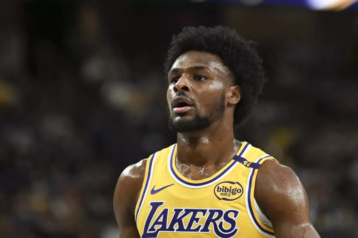 “He’s using his dads aura”: Bronny James’ drill right before Nikola ...