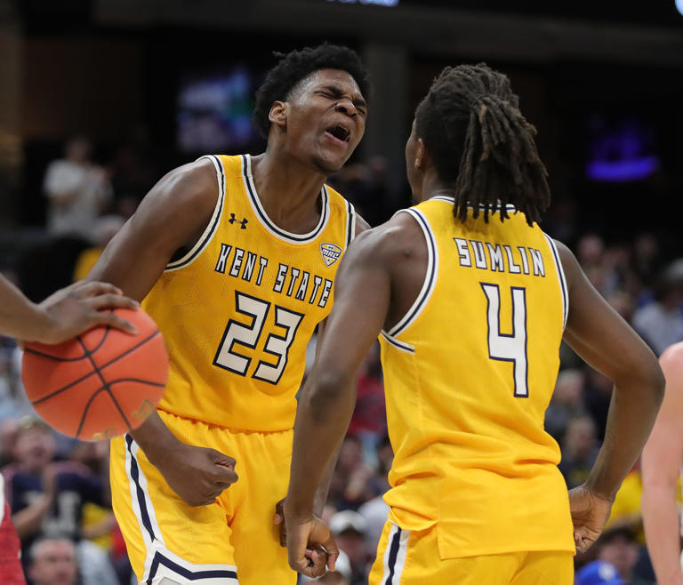NCAA men's basketball scores I Kent State vs Miami, MAC Tournament recap