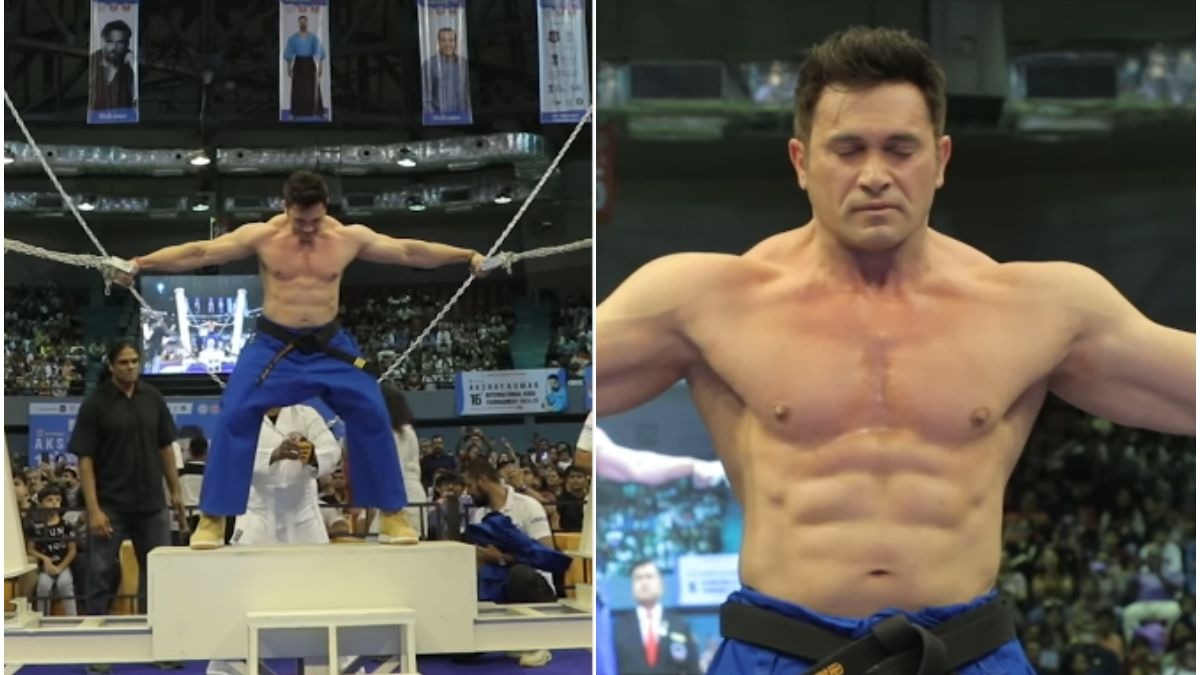 Indian athlete sets world record for holding Hercules pillars, Elon ...