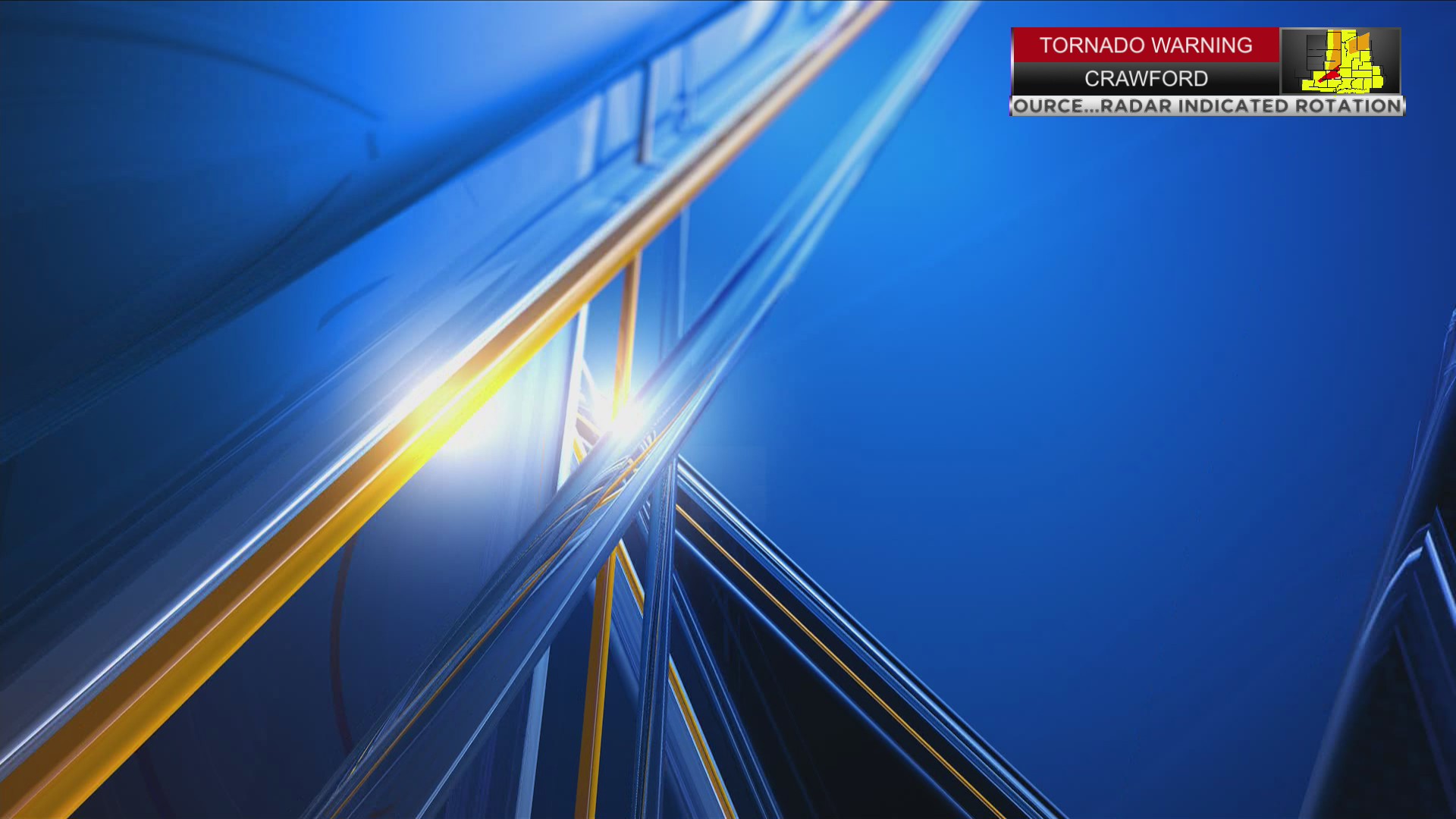 TORNADO WARNING: Clark and Crawford