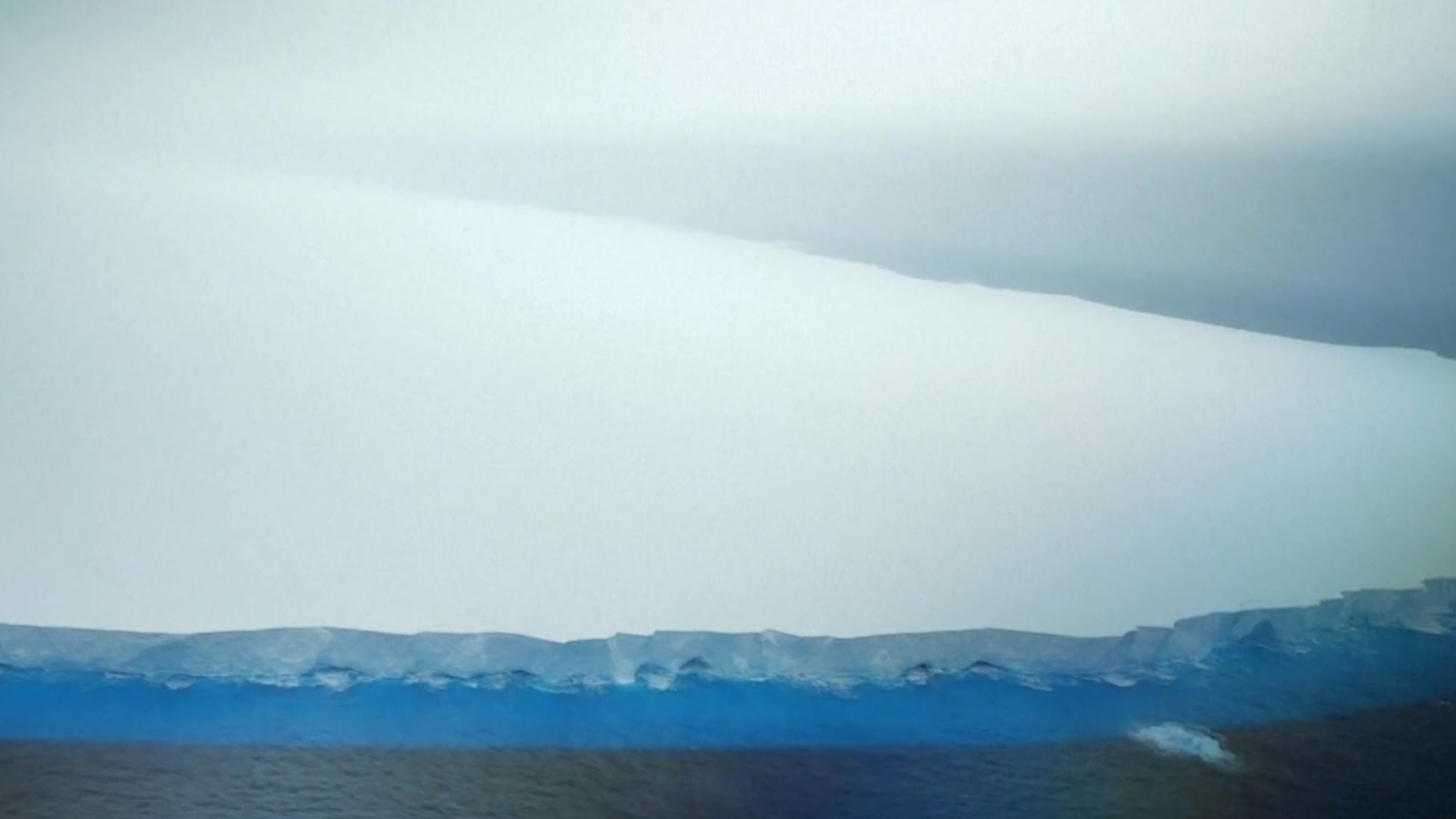 World's biggest iceberg runs aground off Antarctica