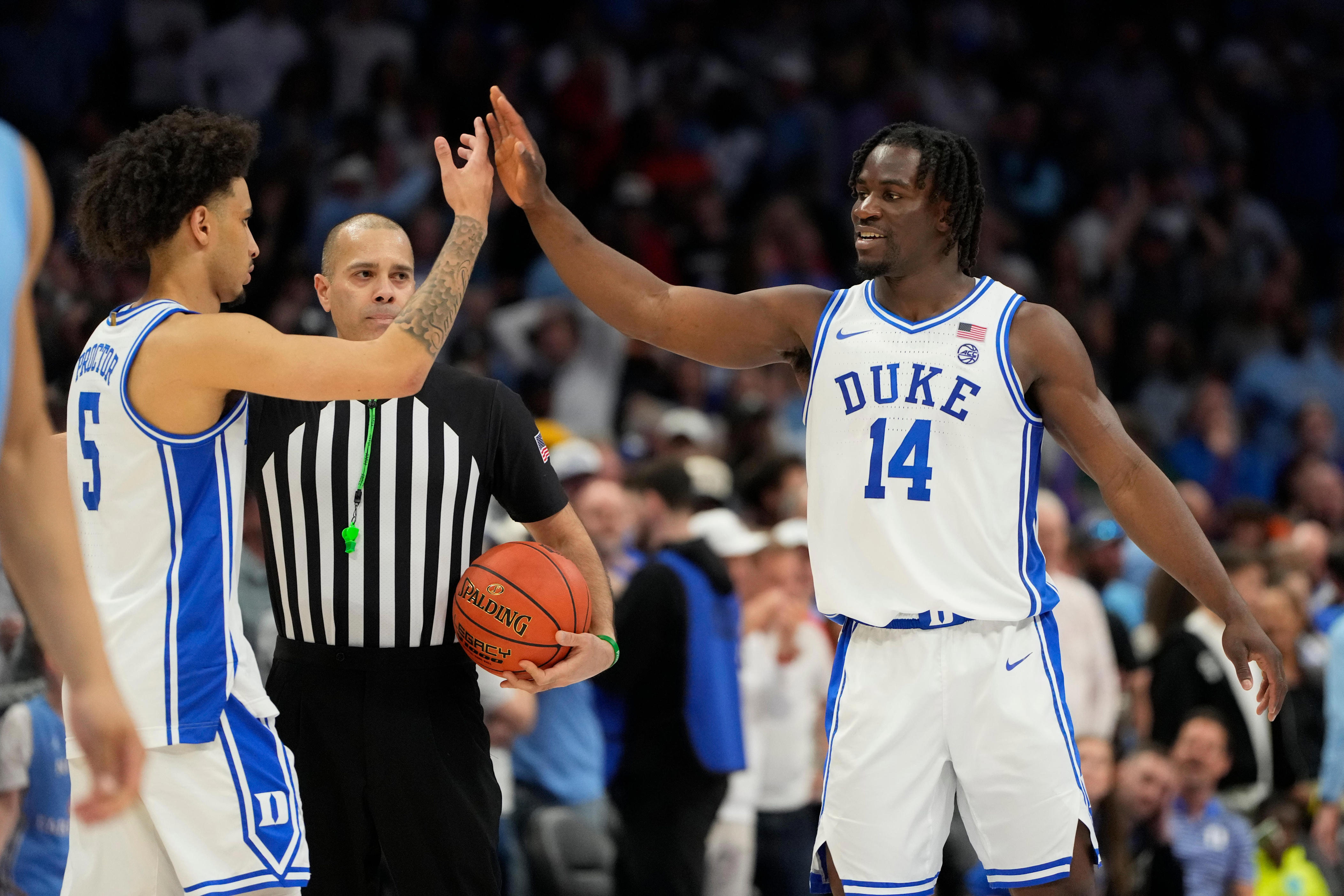 Who are the Duke Blue Devils playing today?