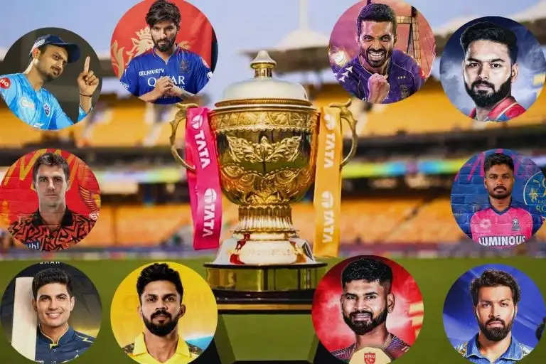 All Ten Captains Finalized, IPL 2025 Begins on March 22 –Complete ...