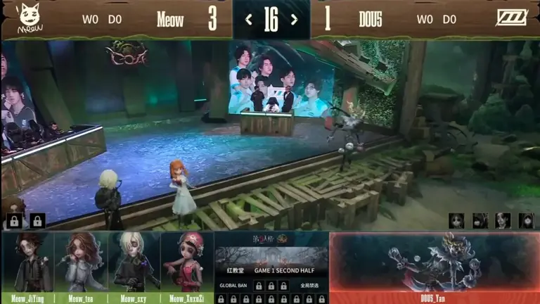 第五人格COA8：DOU5_silverzhi祭司极致博弈地窖逃生，助队伍获胜