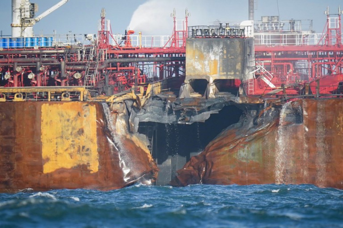 Botsing olietanker en vrachtschip - Kapitein vrachtschip in voorlopige ...