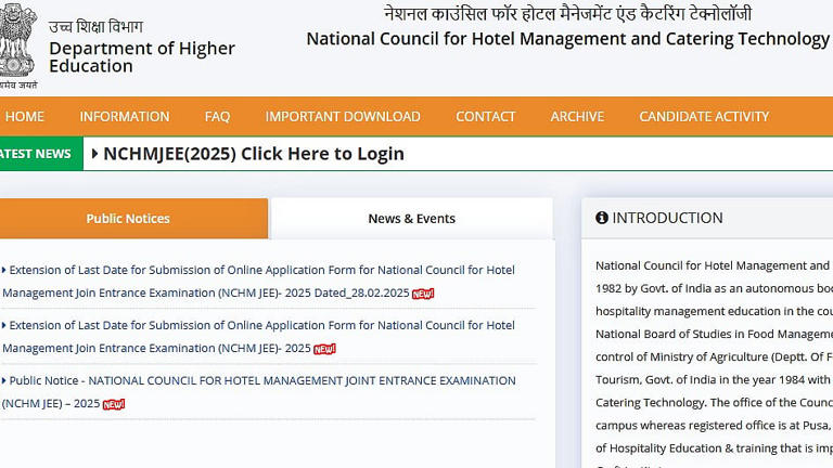 NCHM JEE 2025 Registration Closes Today; Last Chance To Apply At exams ...