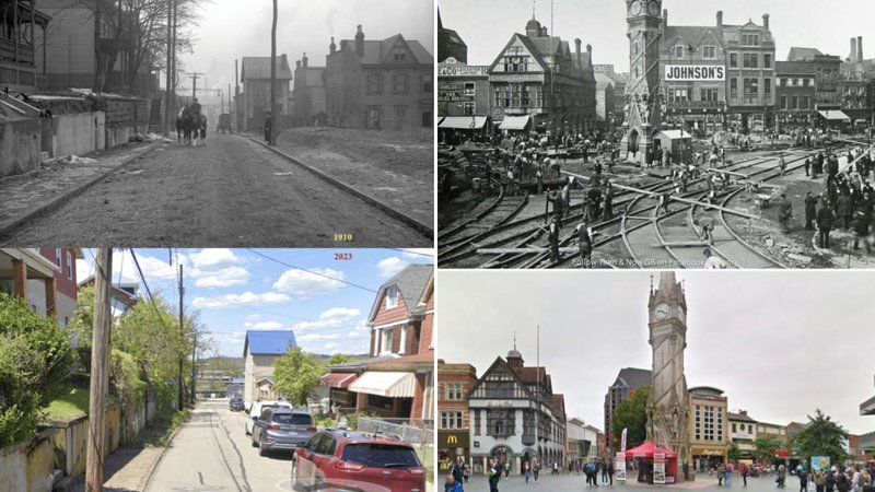 25 Photos From The Past Compared To How They Look Today
