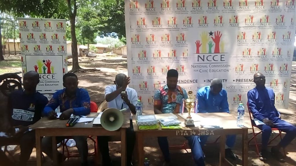 Nkwanta JHS ‘C’ school emerges victorious in the NCCE quiz competition