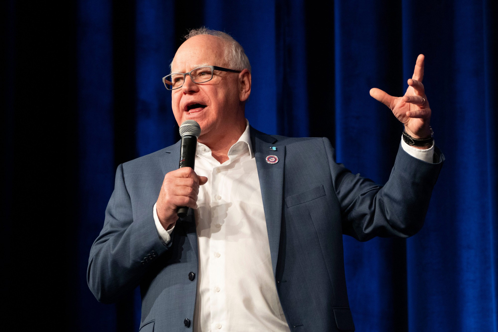 Tim Walz Slams Elon Musk as 'Unelected Nepo Baby' at Iowa Town Hall Tim Walz Slams Elon Musk as 'Unelected Nepo Baby' at Iowa Town Hall