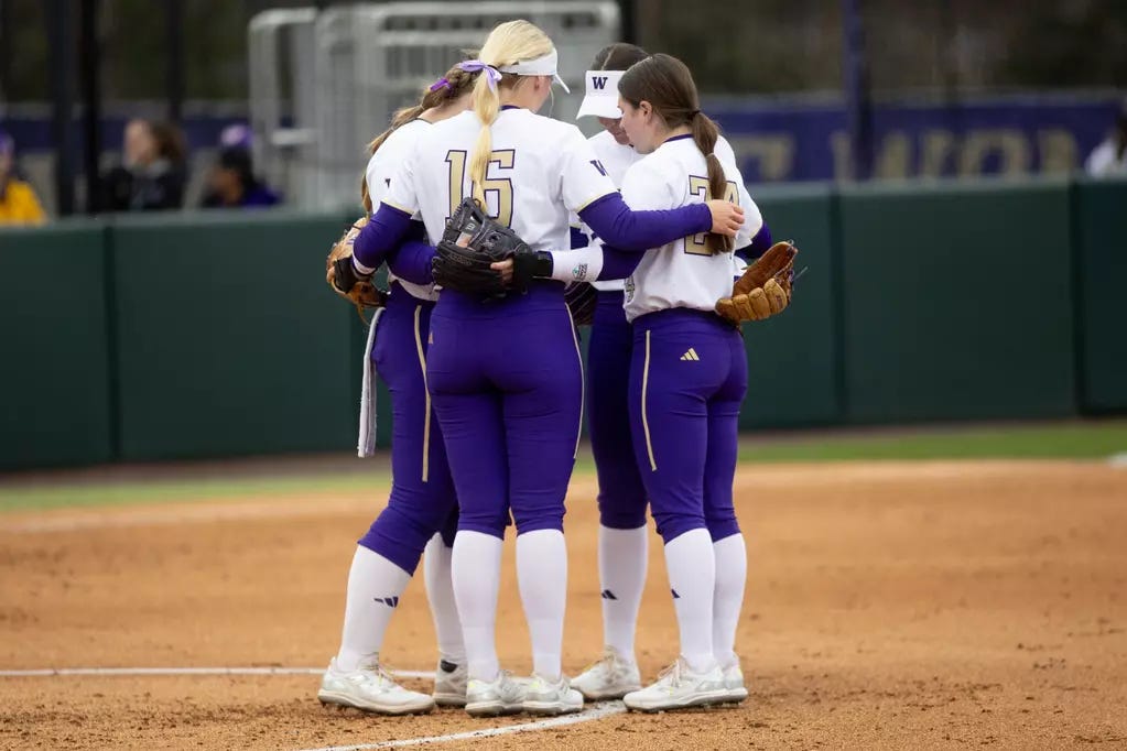 Washington softball caps off homestand with 5-1 win over Cal Poly