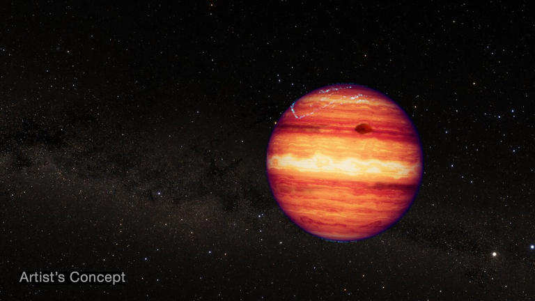 James Webb telescope spots 'rogue' planet with a cake-like atmosphere ...