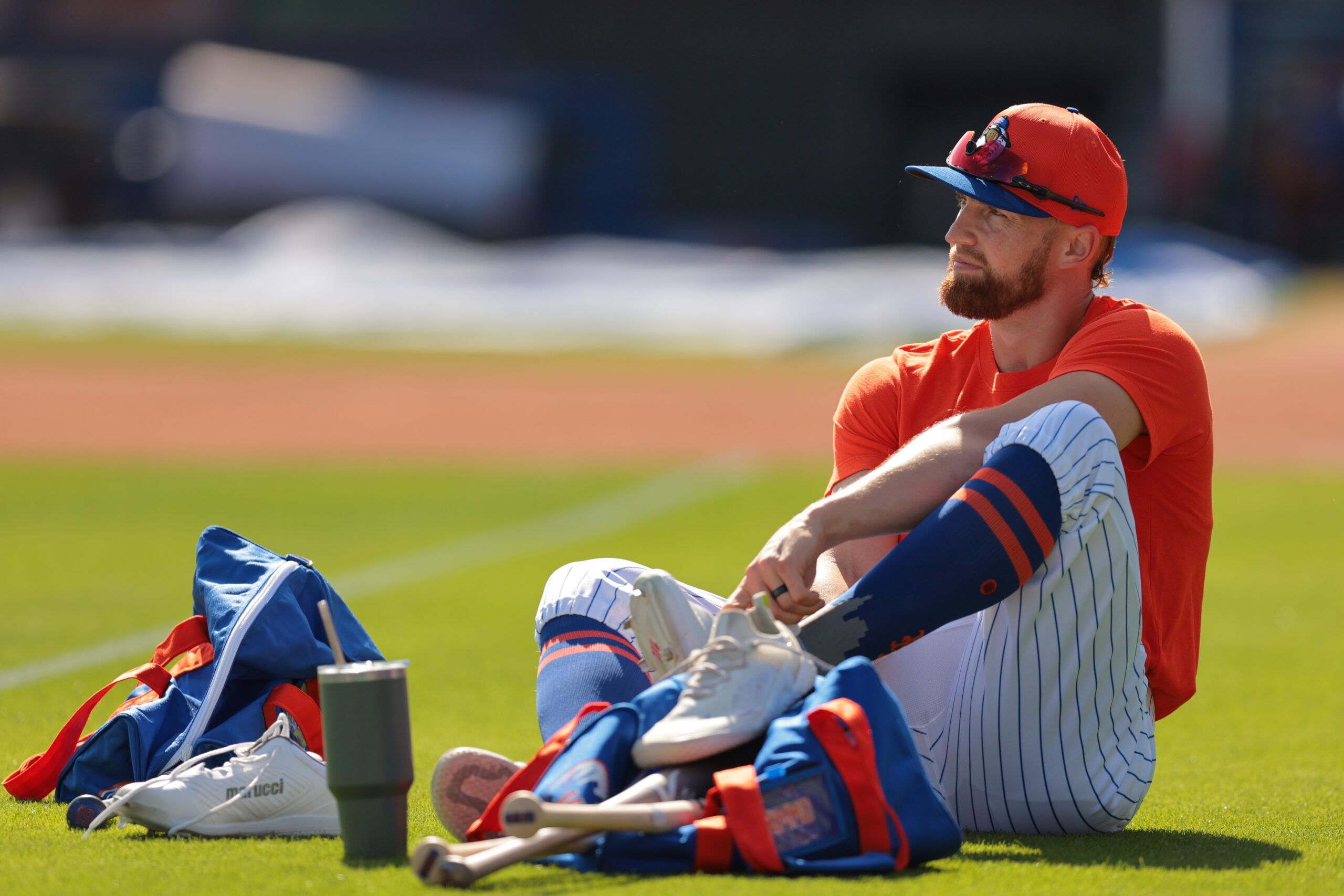 Mets’ veteran outfielder could start the season as a DH