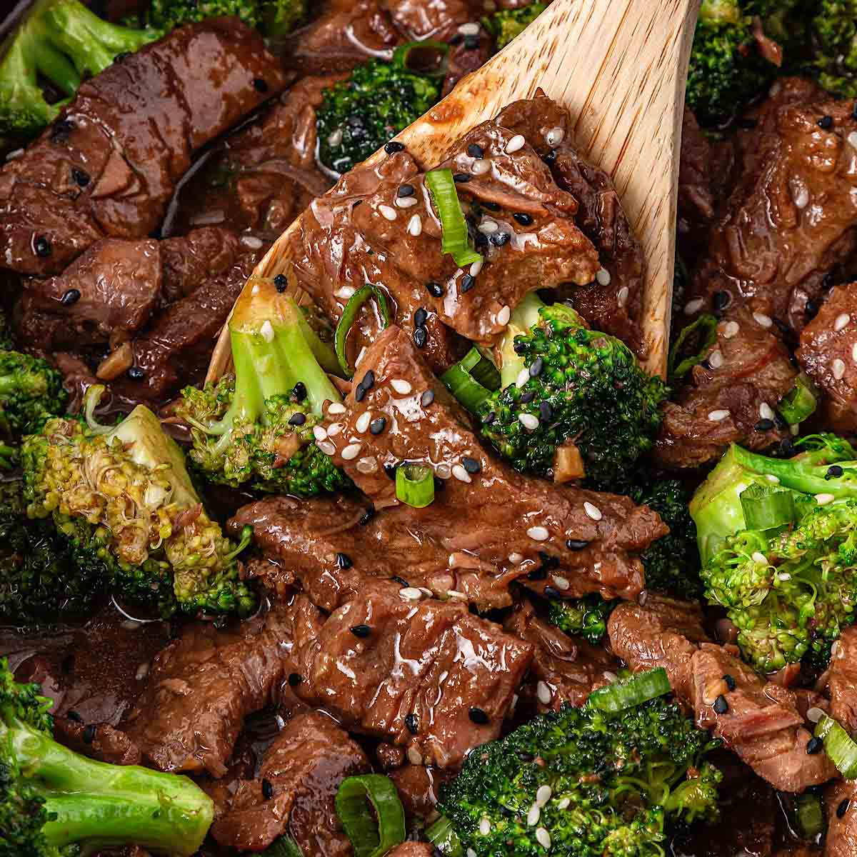 Crockpot beef and broccoli