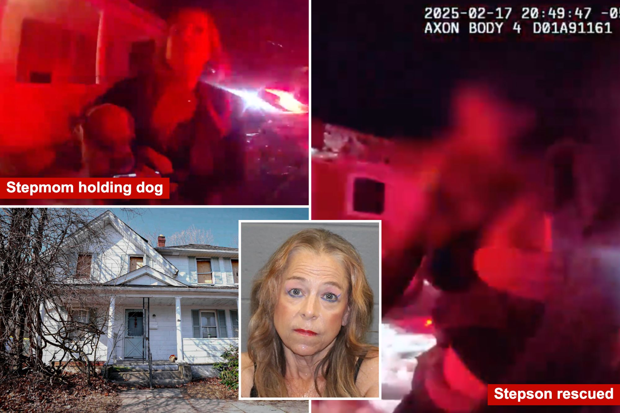 Moment Connecticut house of horrors victim is rescued after lighting ...
