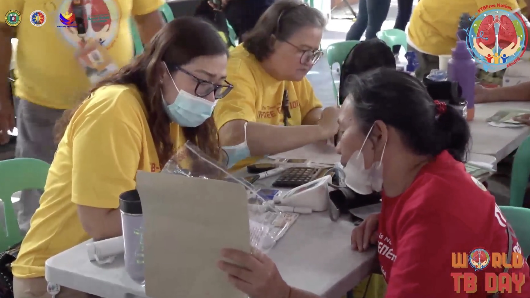 DOH offers free screening, health services for 'World TB Day' in Caloocan