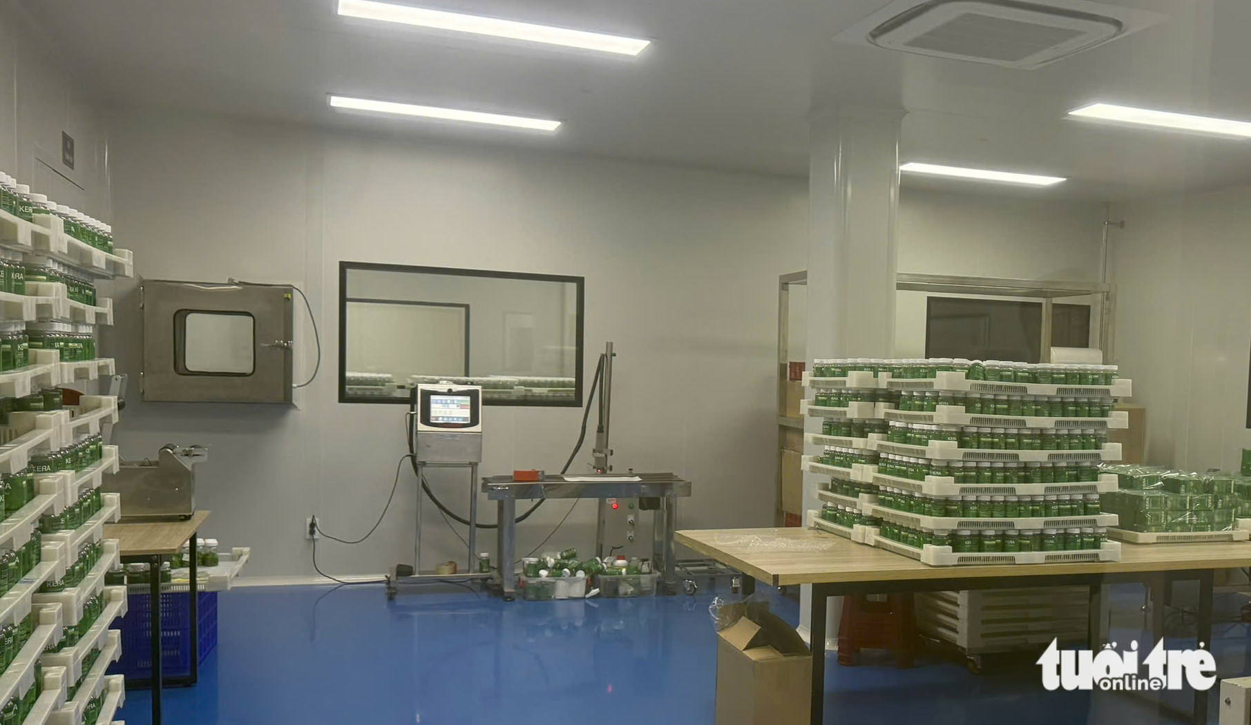 Công an Đắk Lắk kiểm tra nhà máy sản xuất kẹo rau Kera được quảng cáo lố