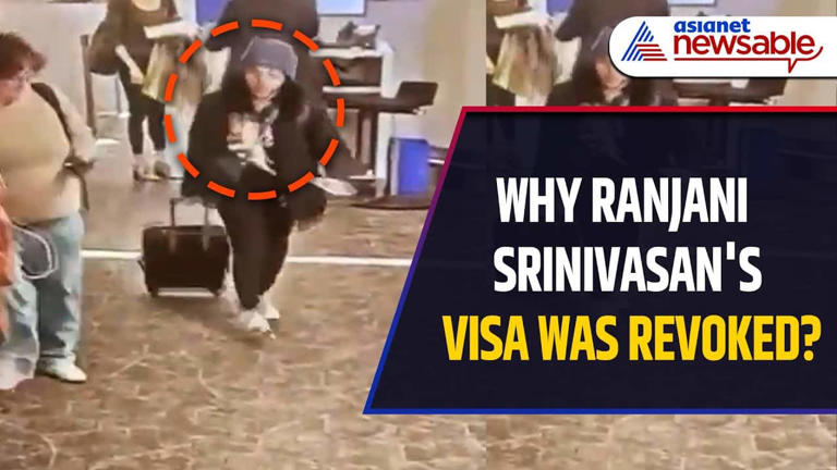 Why Ranjani Srinivasan's Visa Was Revoked? VIDEO Shows Indian Student Self-Deporting from US