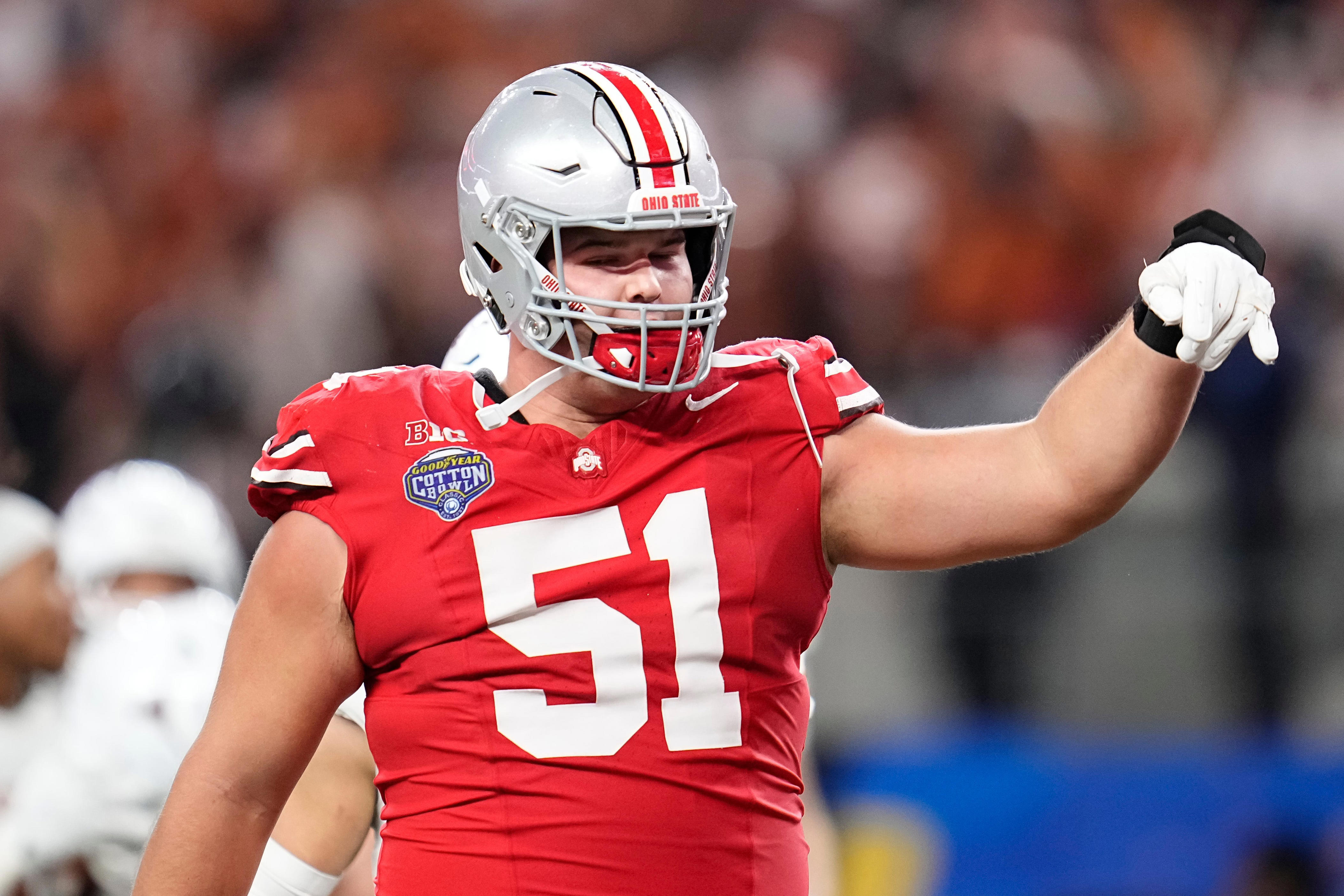 Ohio State offensive lineman Luke Montgomery announces future plans