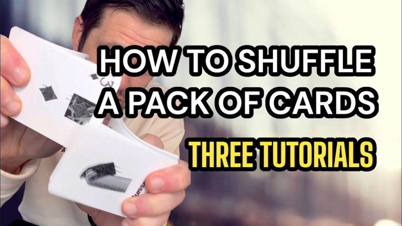 How to Shuffle a Deck of Cards Like a Pro! (Easy Tutorial) 🎩