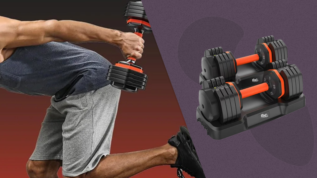 Walmart Is Selling a $300 Pair of Adjustable Dumbbells for Just $120 ...