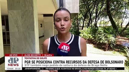 PGR se posiciona contra recursos da defesa de Bolsonaro; Acacio Miranda ...