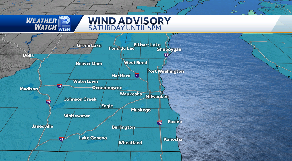 Wild Weekend Weather: Wind advisory in effect Saturday
