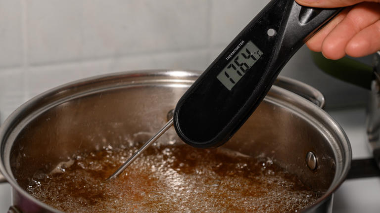 Why It's Crucial To Have 2 Thermometers When Making Fried Chicken