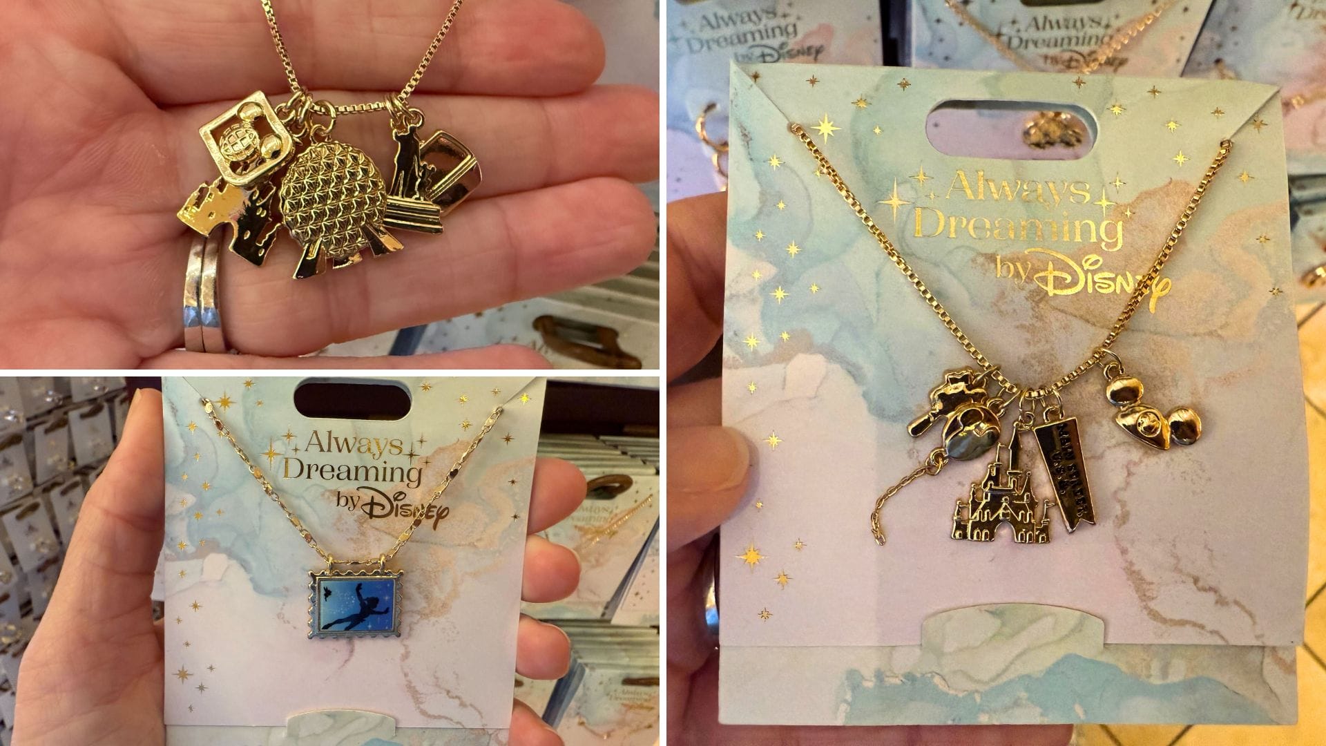 New EPCOT, Magic Kingdom, and Animated Movie-Inspired Jewelry at Walt ...