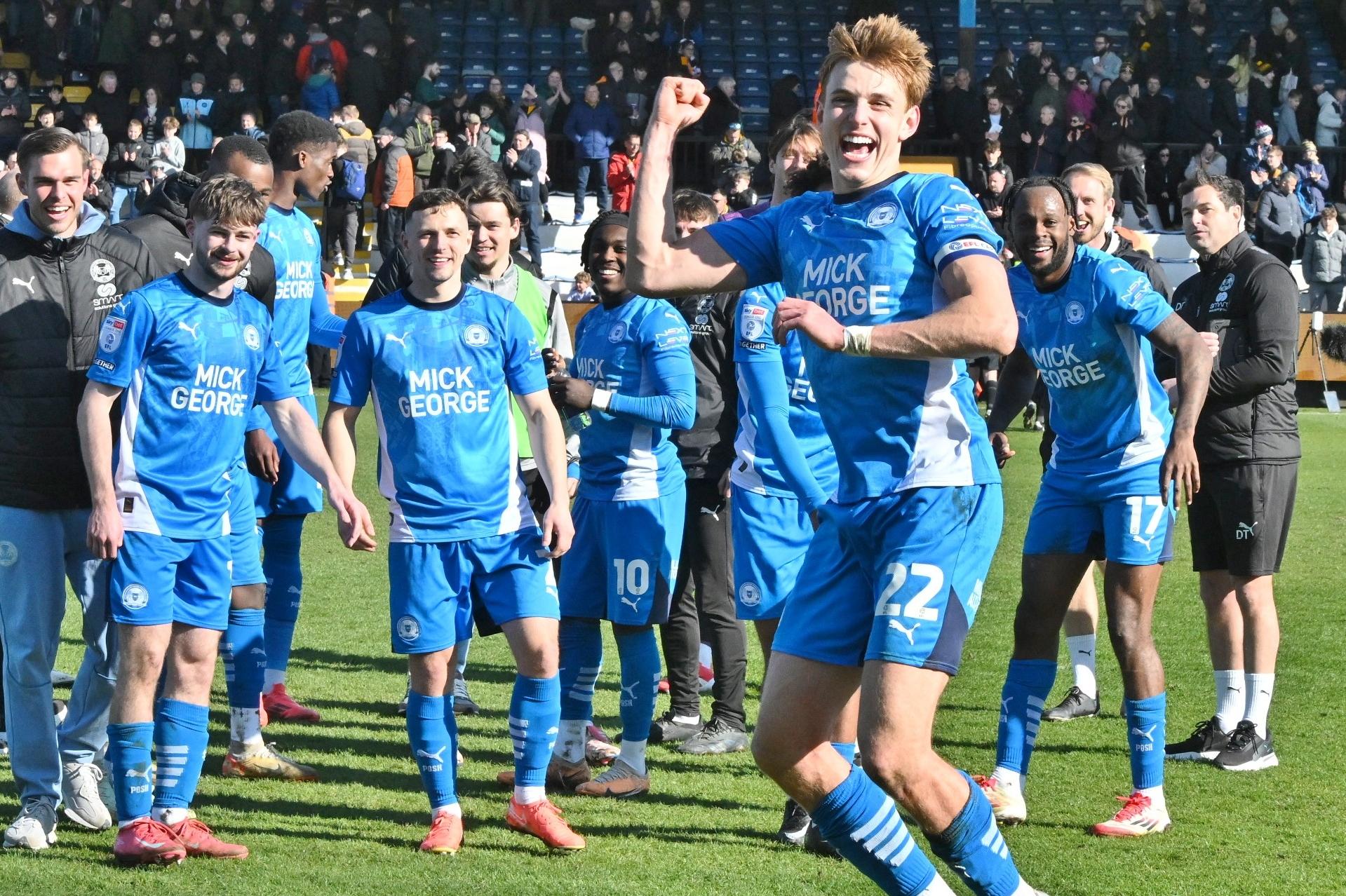 Peterborough United have confirmed their status as top dogs in ...