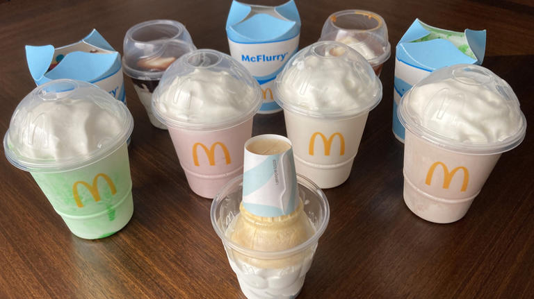 Ranking McDonald's Ice Cream Items From Worst To Best (If The Machine ...