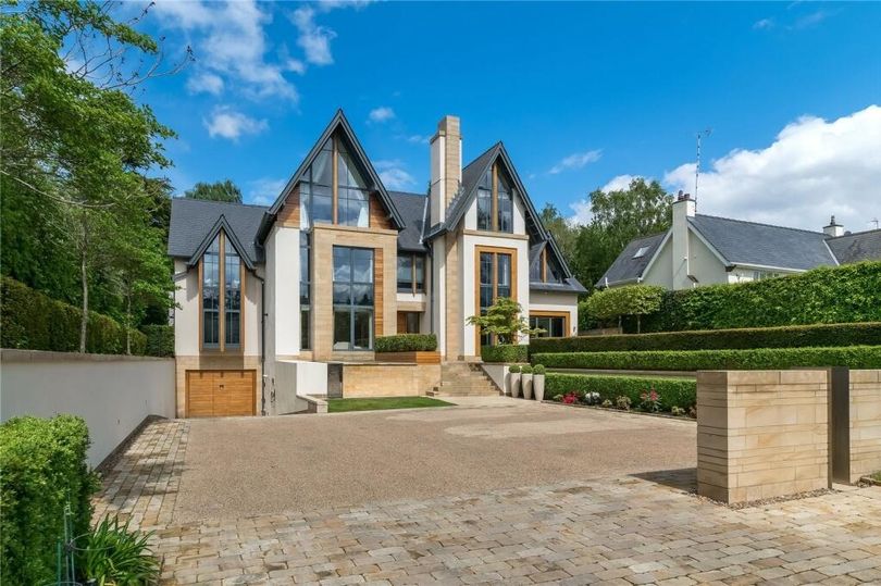 Seven-bed £5m mansion with infinity pool and supercar turntable in ...