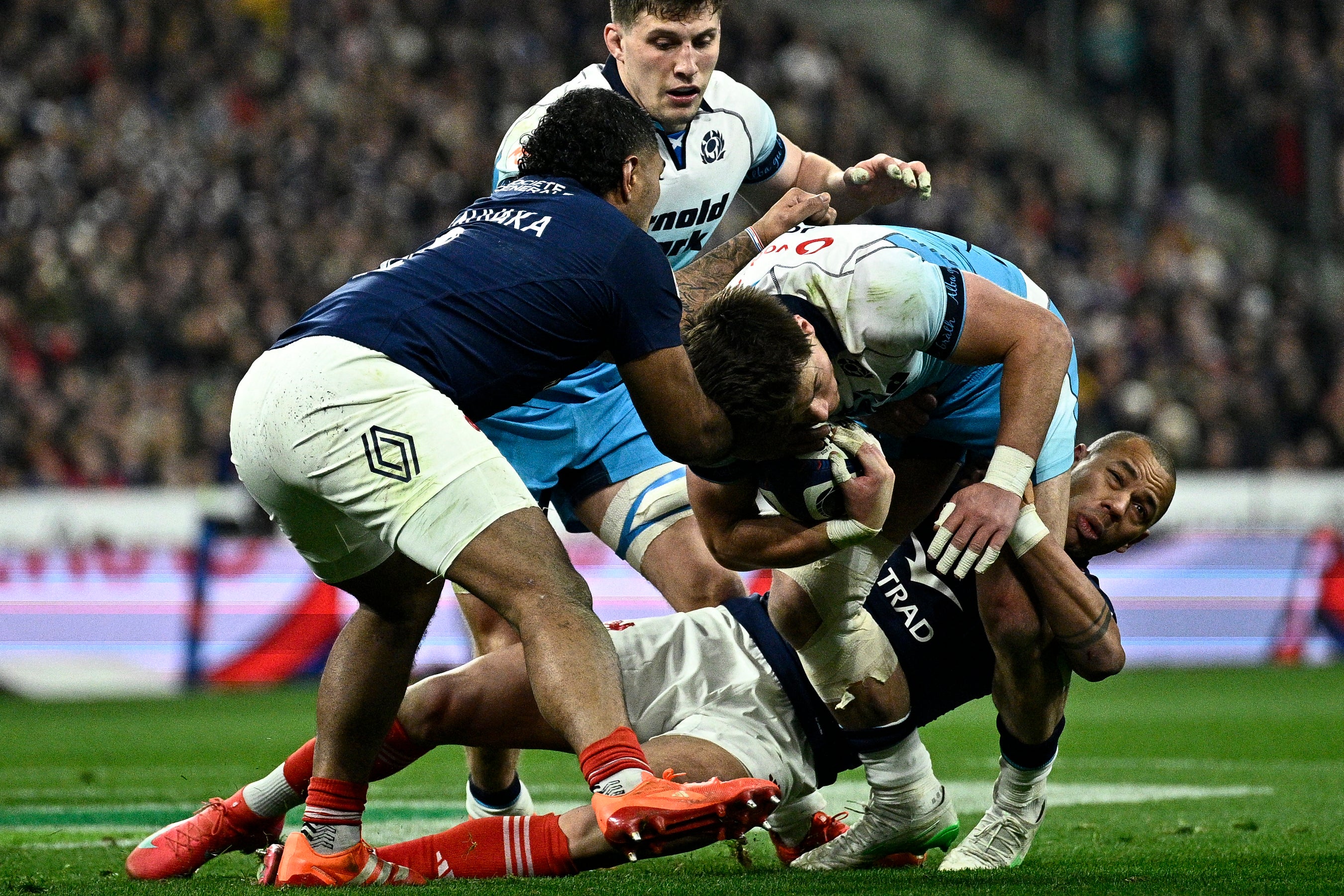 France v Scotland LIVE: Result and reaction as Les Bleus clinch Six ...