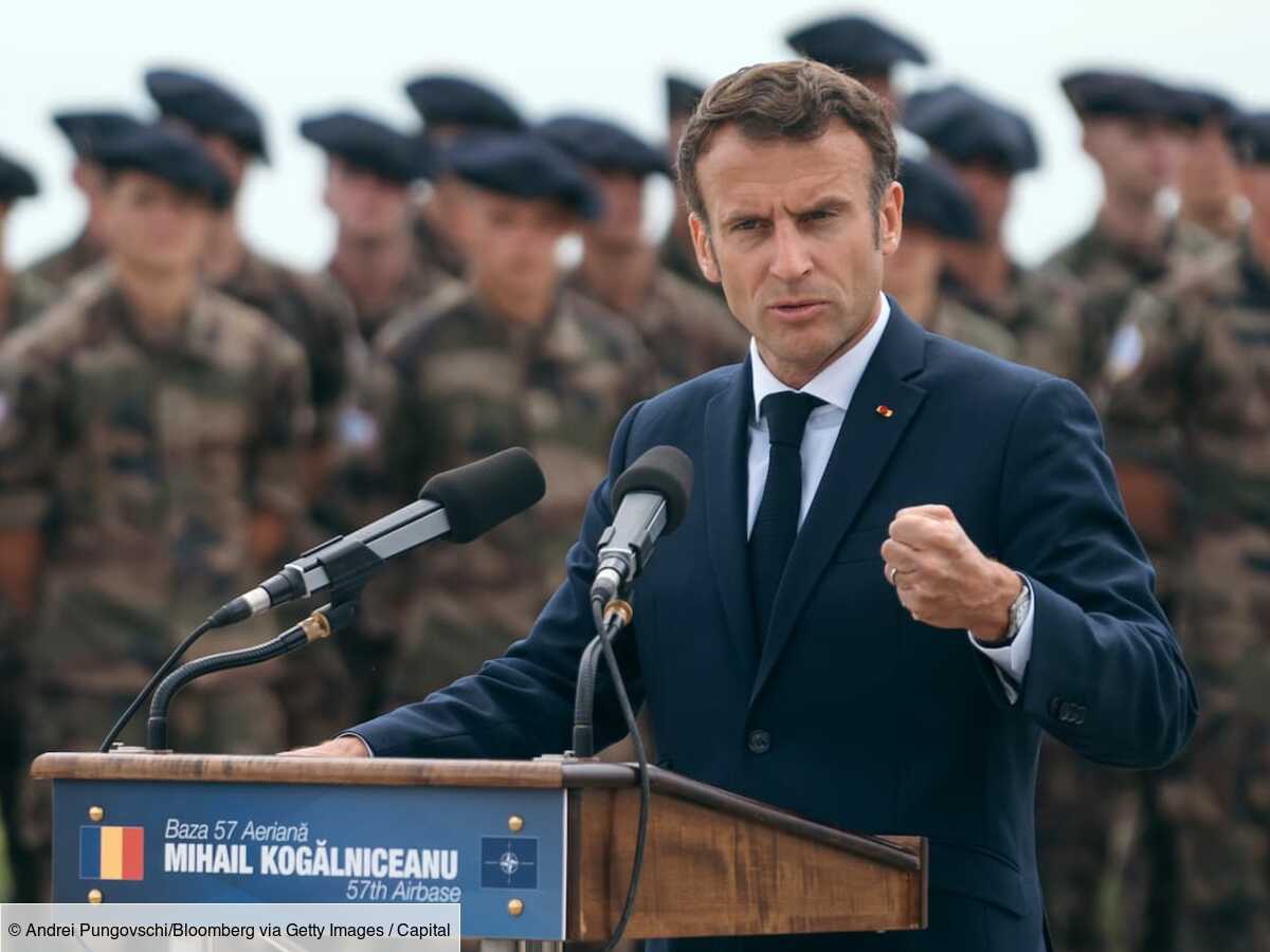 Rétablissement du service militaire : Emmanuel Macron s’exprime sur une ...