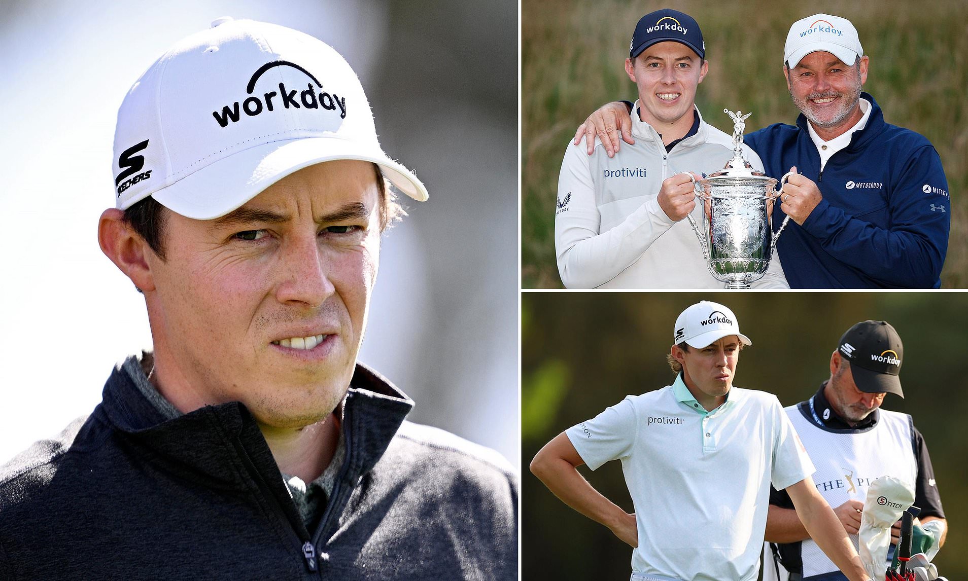 Former US Open champion Matt Fitzpatrick's shock split from caddie ...