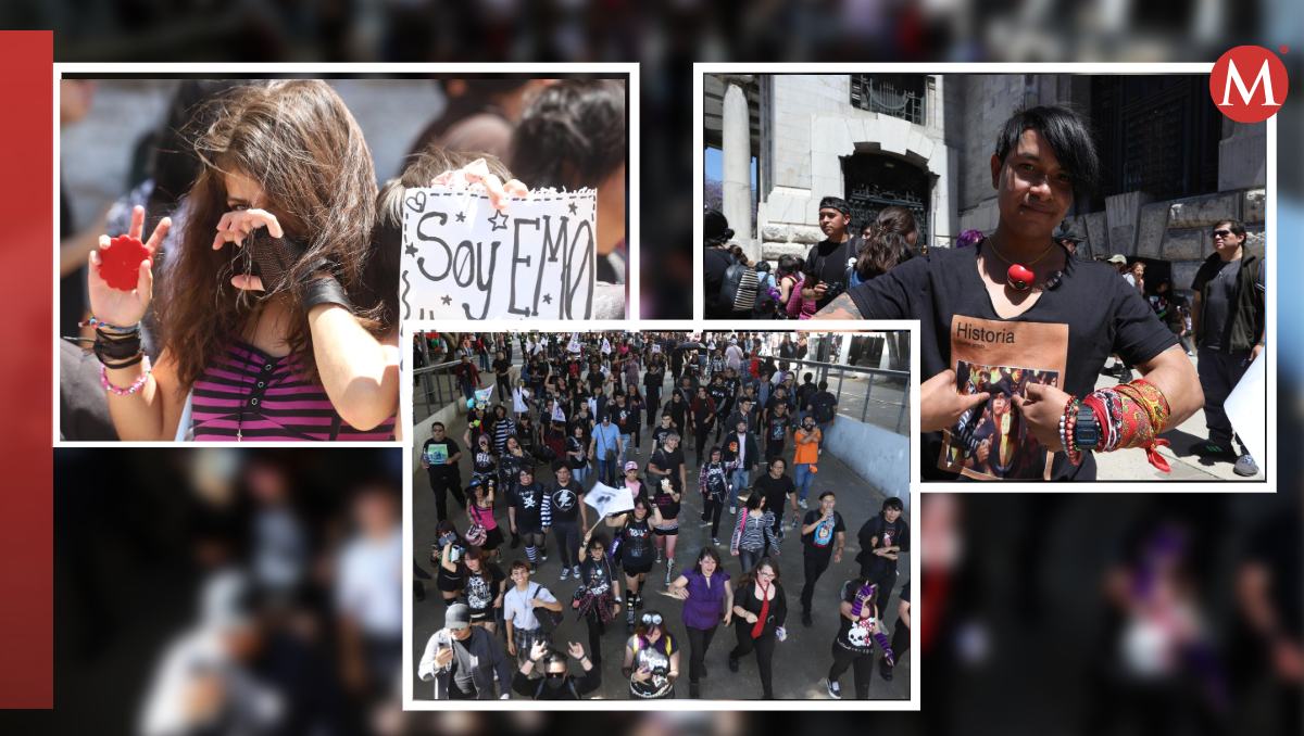 ¡No fue una etapa! Así se vivió la marcha Emo en CdMx 2025 con outfits ...