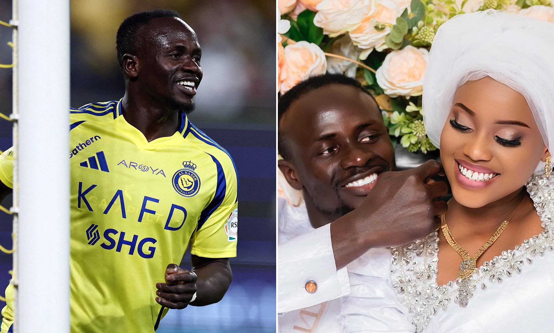 Sadio Mane, 32, welcomes first child with his wife Aisha Tamba, 19 ...