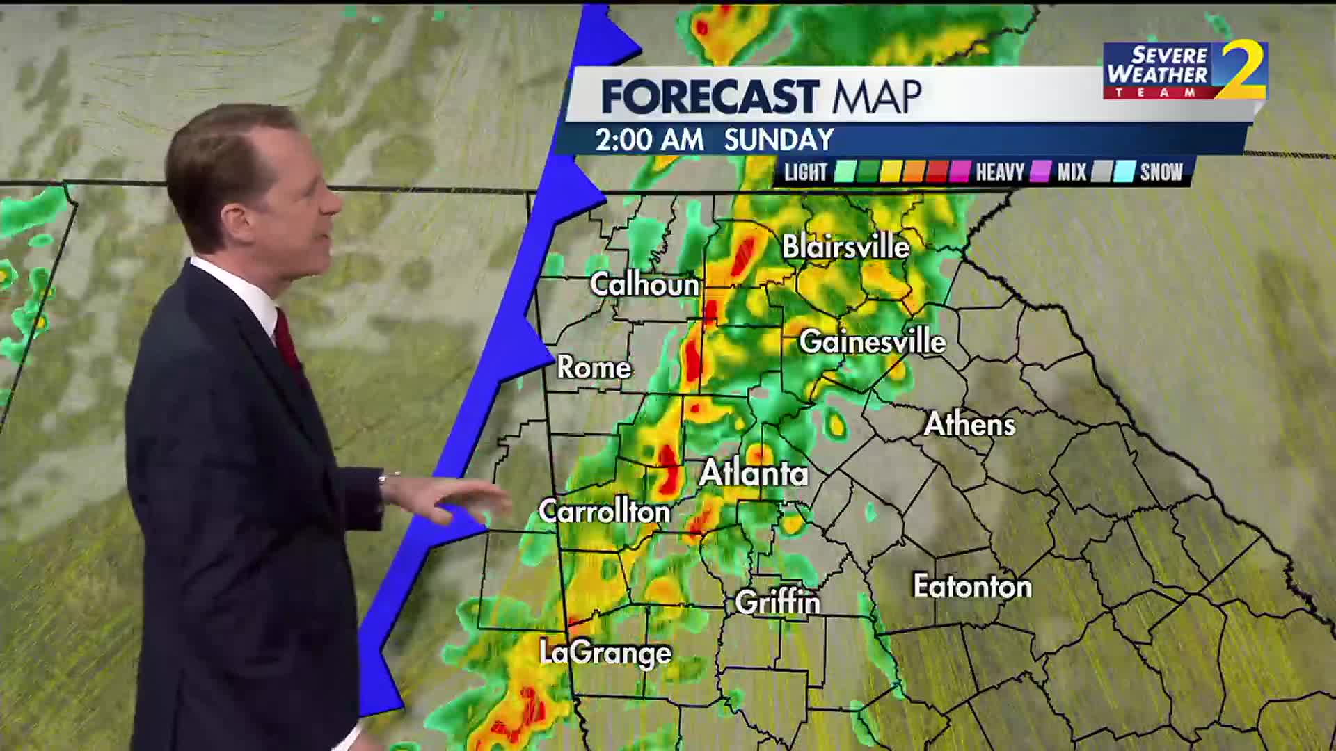 LIVE UPDATES: Tornado Watch ends for most of North Georgia